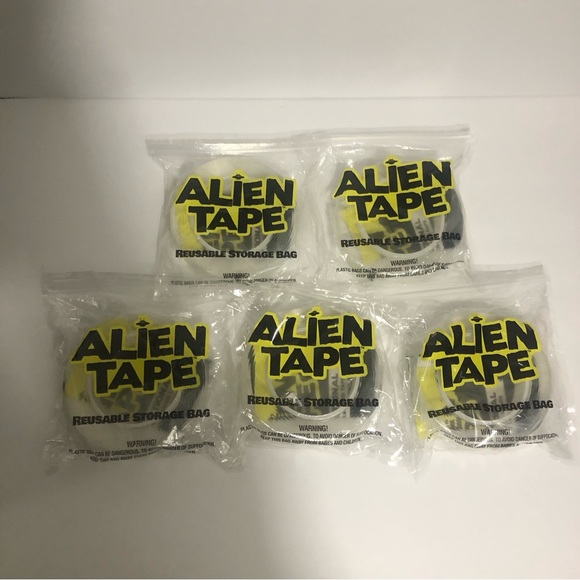 Alien Tape | Other | 5 Rolls Of Ft Alien Tape Double Sided New Price ...